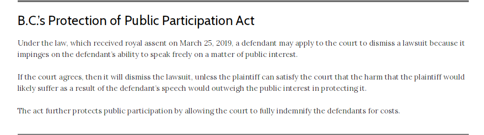 The Protection of Public Participation – Union Bay Example ...